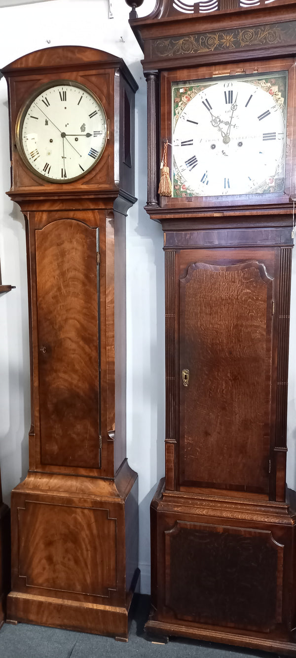Walnut Burr Grandfather Clock - Clock Corner