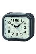 Seiko Bell Alarm Clock, Anthracite - Clock Corner